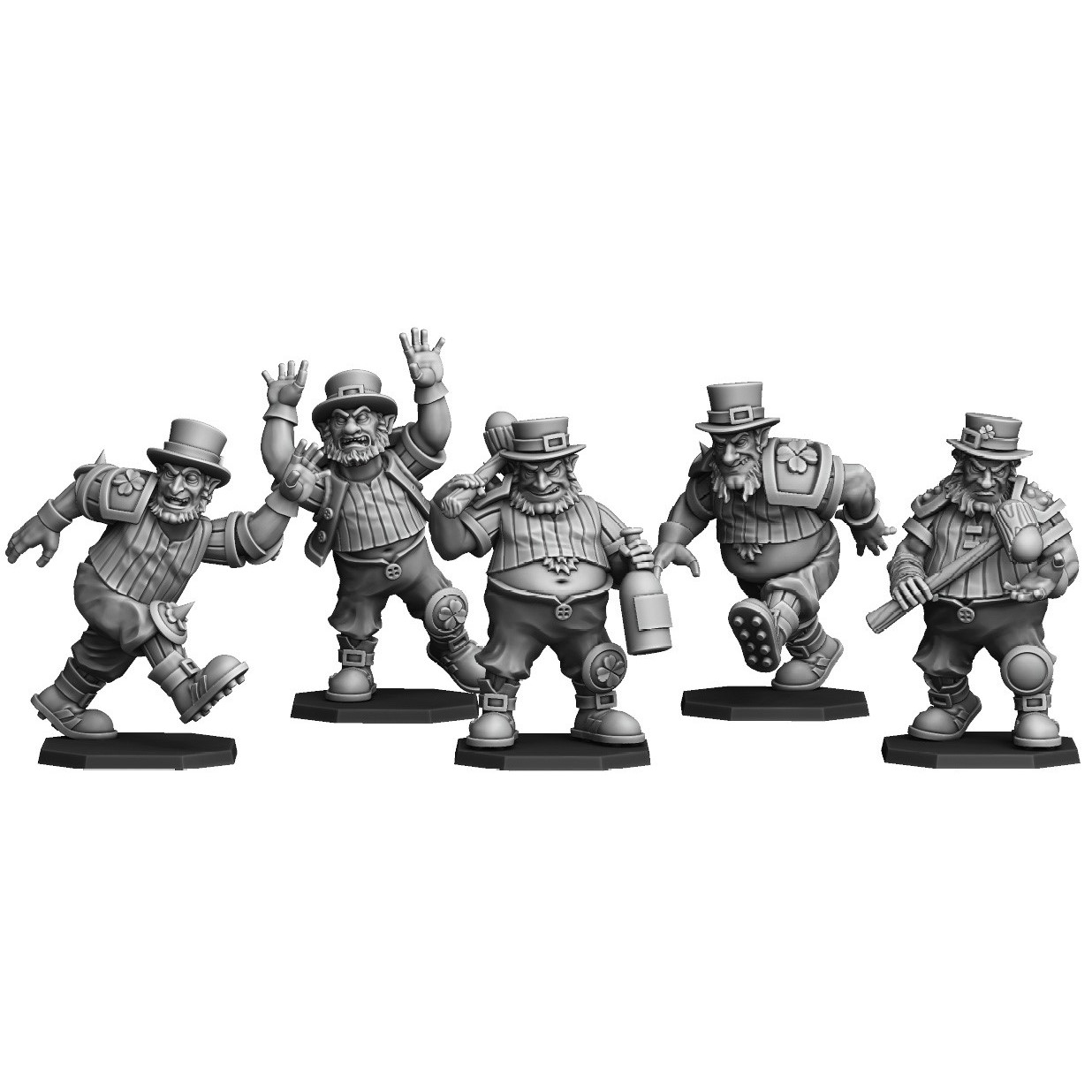 Leprechaun Halflings - Agema Minis